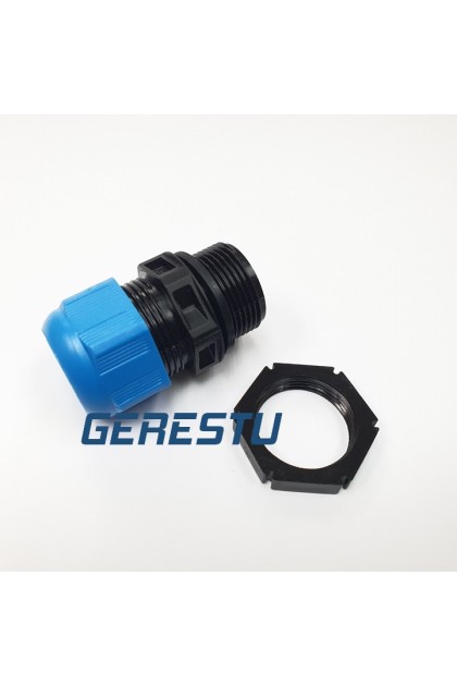Wiska Exi Blue Color Polyamide Cable Gland - Long Thread