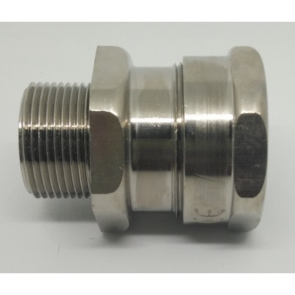 Hawke 121 Brass Nickel Plated Cable Gland (Non Armor Cable)
